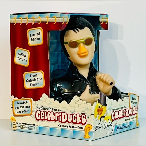 CelebriDucks | Toys | Limited Edition Celebriducks Elvis Presley Rubber ...